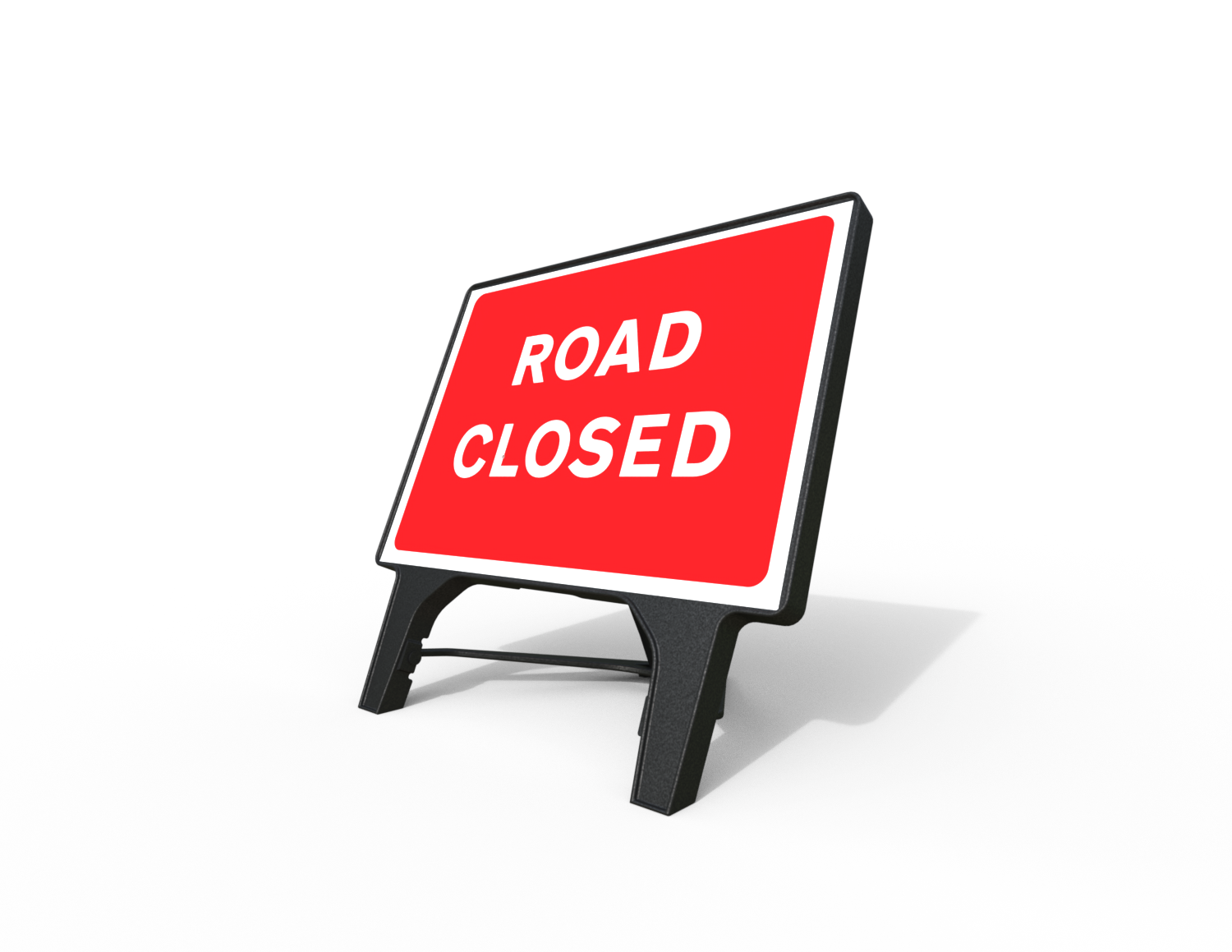 Road Closed Q Sign | 1050x750mm Rectangle