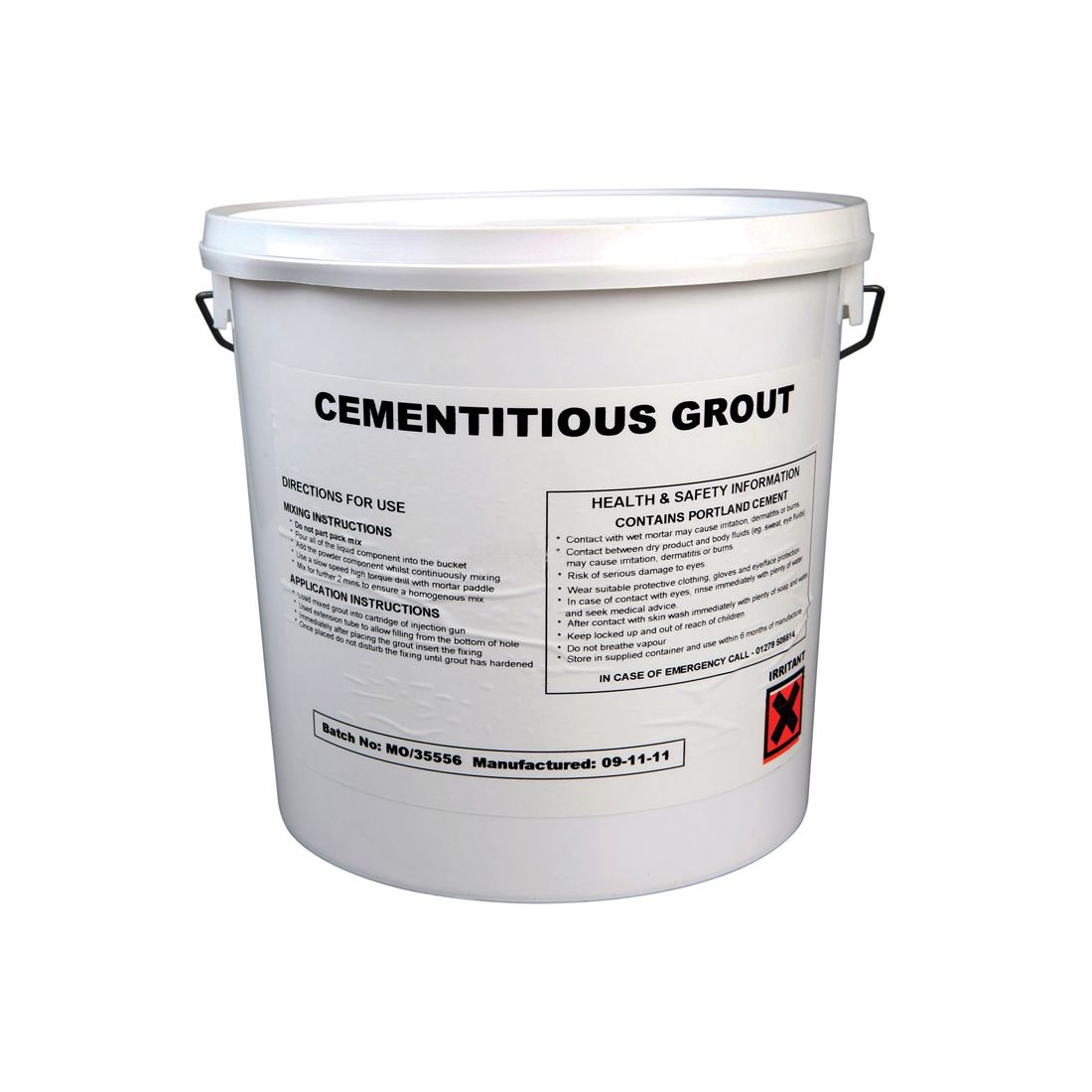 Crack Stitching Grout - 3 Litre Tub