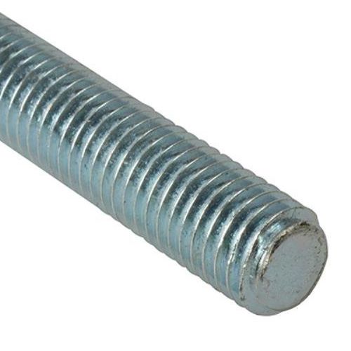 M10 x 2mtr BZP Threaded Rod - M4.6 GradeZinc Plated