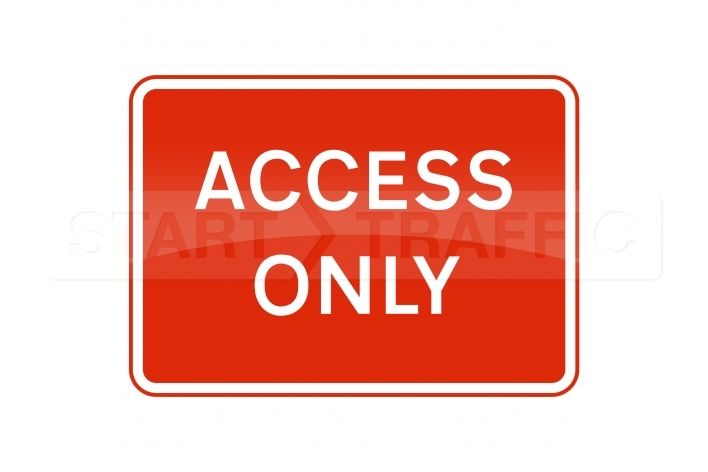 Metal Plate Signs Only