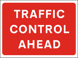 Q Sign - Traffic Control Ahead