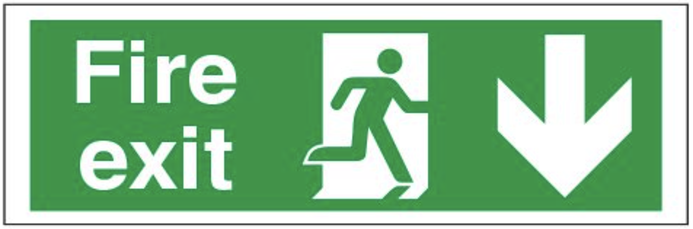 SSS08 Fire Exit Sign