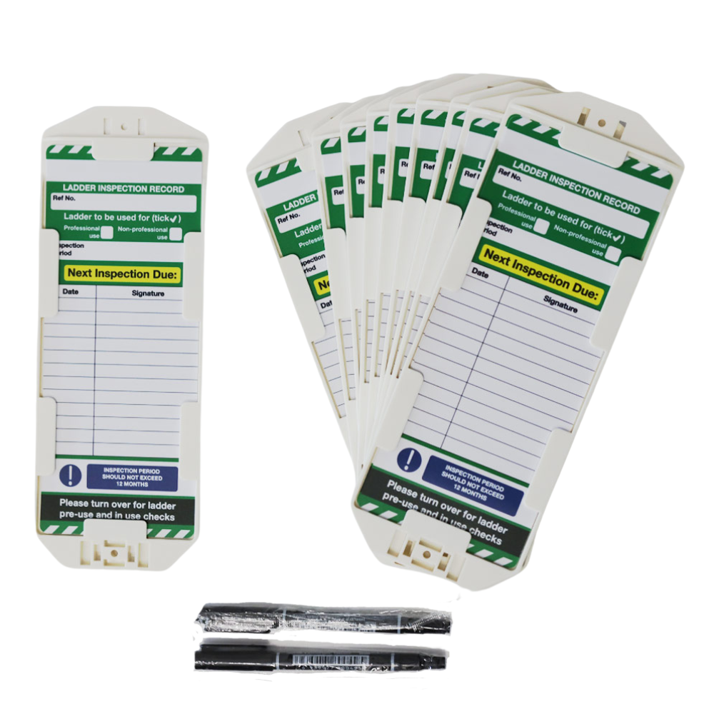 Laddertag Kit - 10 Holders - 10 Inserts - 1 Pen | CMT Group