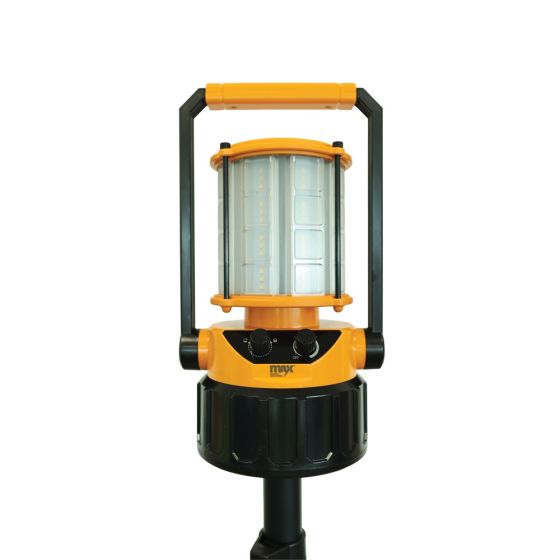 360° Rechargeable LED Site Light 110V c/w 1.8m Adjustable Tripod