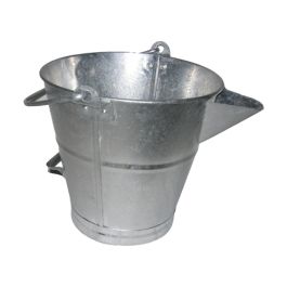 15 Litre Galvanised Tar Bucket - V Lipped