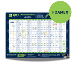2025 CMT Wall Planner - A1 - 3mm Foamex