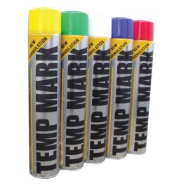 Temporary Line Marker Spray - Yellow