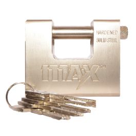 High Security Padlock c/w 5 Keys