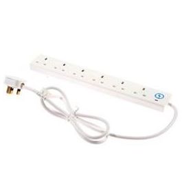 Extension Lead 6-Gang 2m - Surge Protected