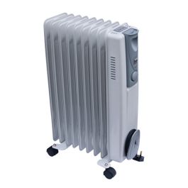Freestanding Oil Filled Radiator 2kw - With Timer Options| CMT Group