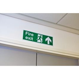 Fire Safety Signs - Fire Exit Direction Arrows